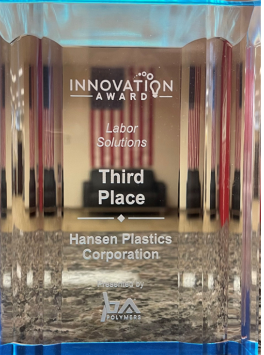 Hansen Plastics' Celebrates 3rd Place Win for Labor Solutions at MAPP ...